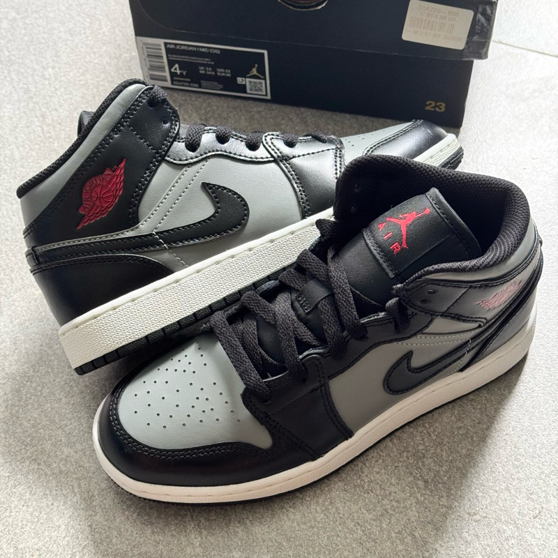 Jual Air Jordan 1 Mid Shadow Red GS (100% Original) | Shopee Indonesia