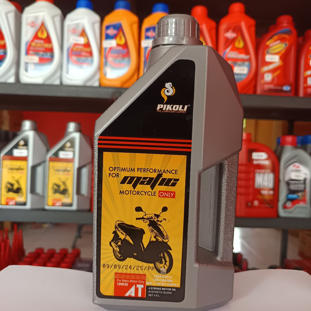 Jual PIKOLI MATIC 10W-30 800ml | Shopee Indonesia