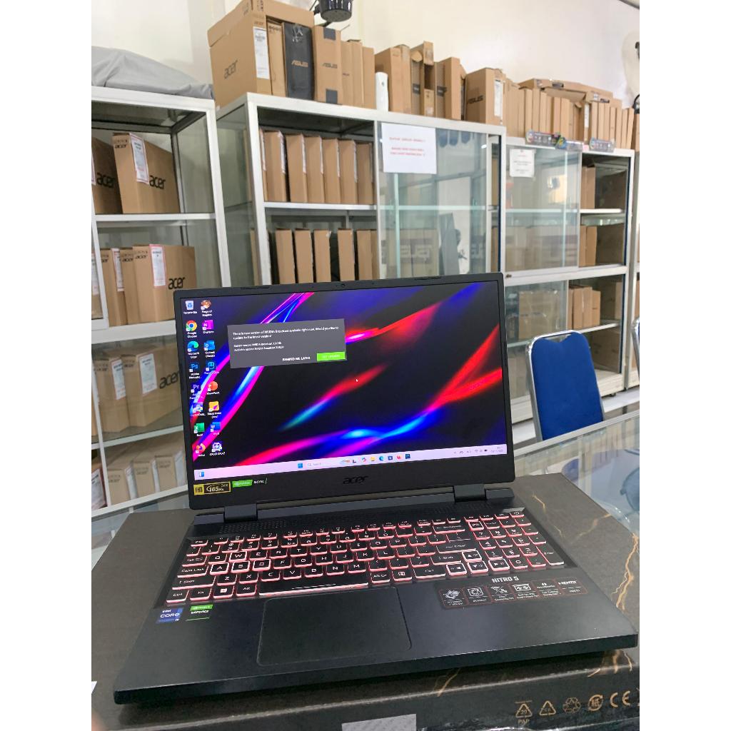 Jual ACER GAMING MURAH NITRO 5 AN515 core i9-12 RAM 16GB/SSD 512GB VGA ...