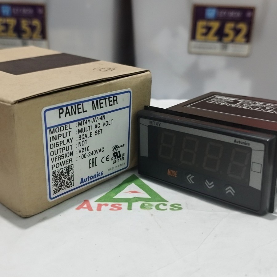 Jual Panel Meter Autonics MT4Y-AV-4N Original | Shopee Indonesia