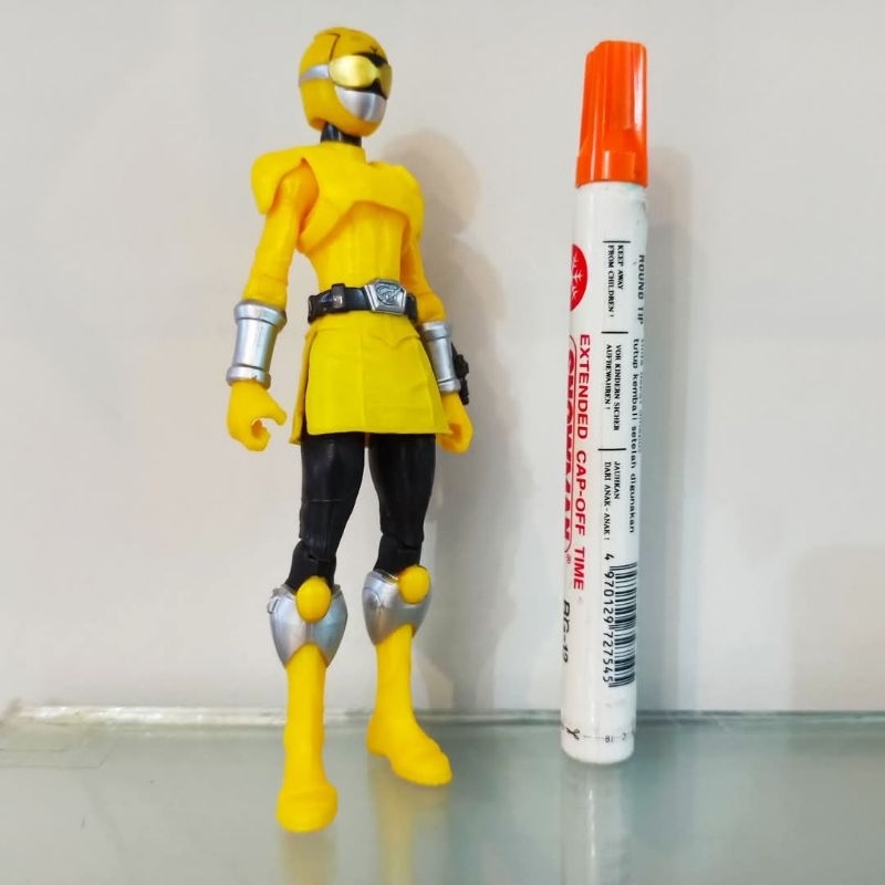 Jual mainan action figure beast morphers yellow ranger mighty morphin ...