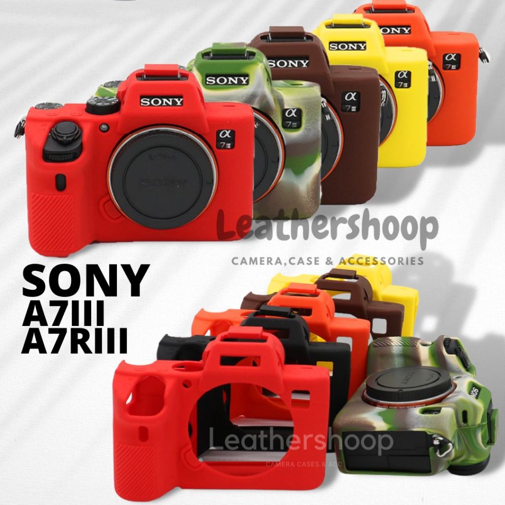 Jual Softcase Sony A7III A7RIII A7 Mark 3 Body Protector Cover Rubber ...