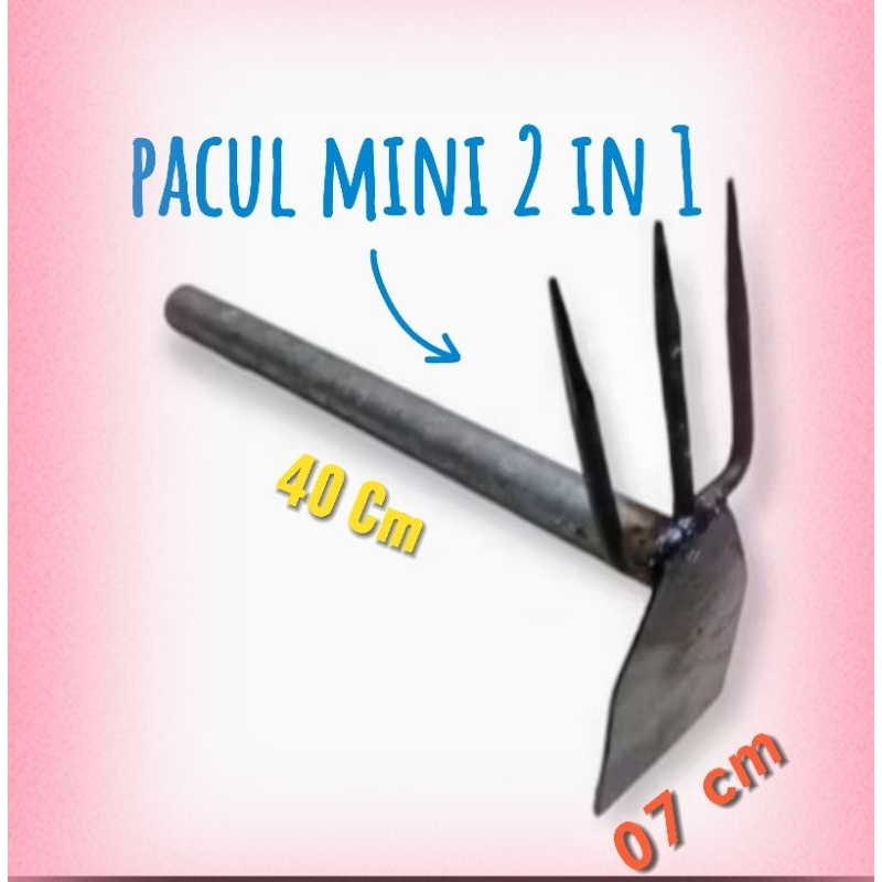 Jual ALAT CANGKUL GARUK MINI 2in1PEMBERSIH RUMPUT DAN TANAMAN LIAR ...