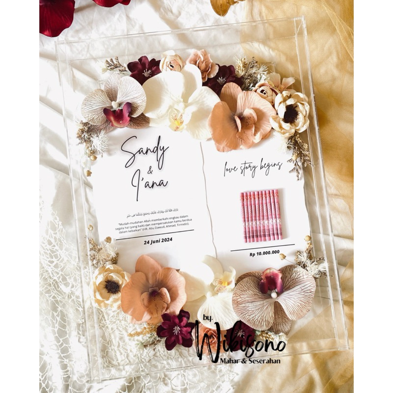 Jual Tipe Marygold/ Mahar Akrilik/ Mahar Unik/ Mahar Pigura/ Mahar ...