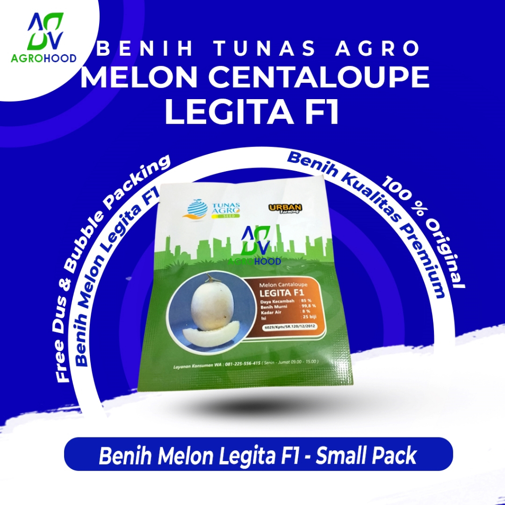 Jual Benih Melon Legita F1 Kemasan Urban Farming - Tunas Agro | Shopee ...