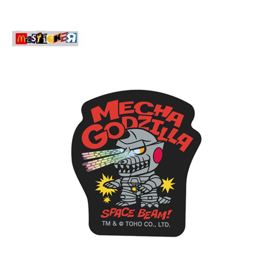 Jual sticker mechagodzilla space beam graphic diecut stiker anime kaiju ...
