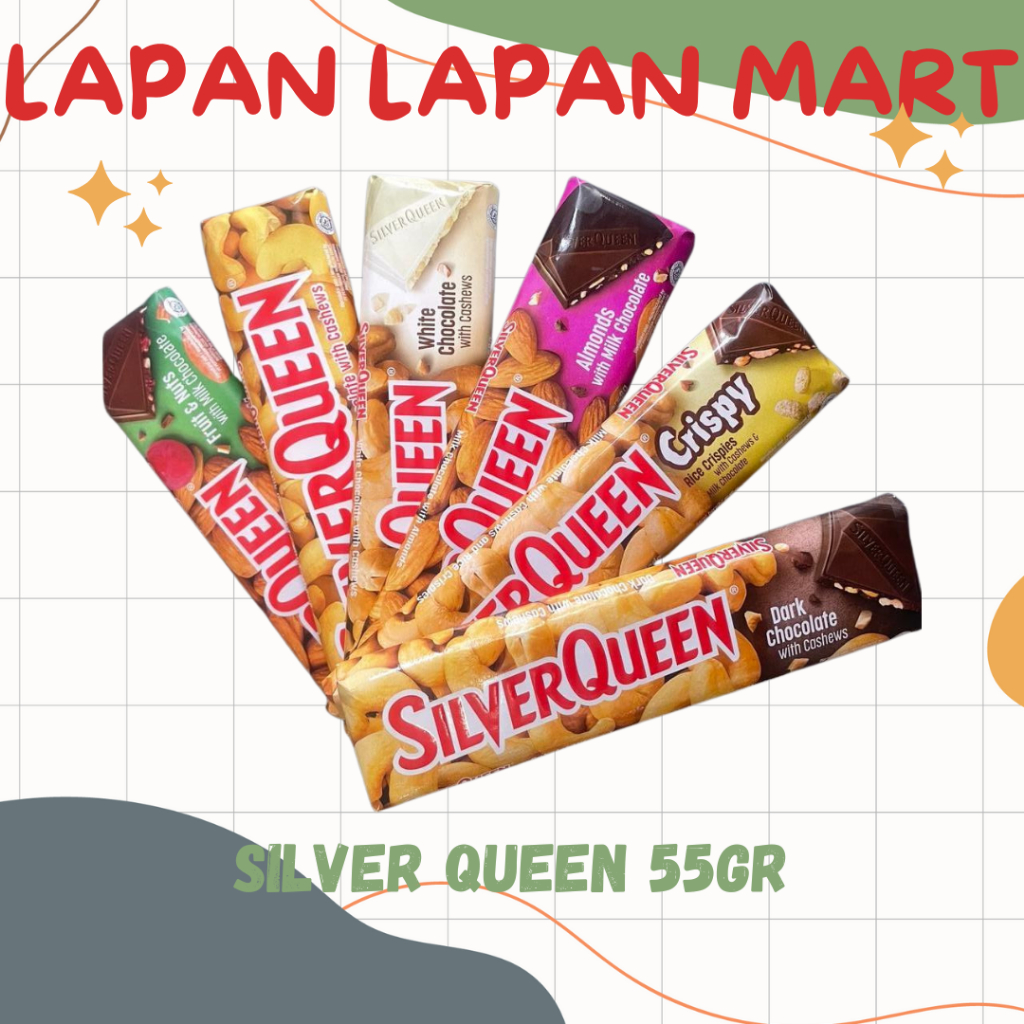 Jual Silver Queen All Varian 55gr | Shopee Indonesia