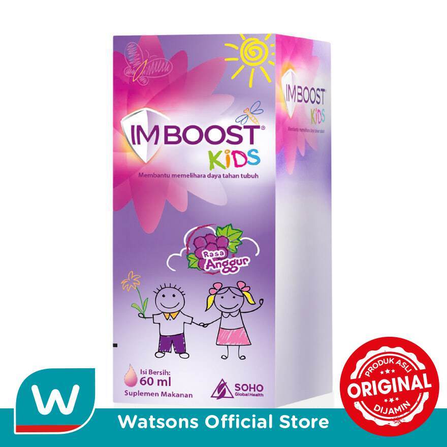 Jual Imboost Kids Syrup Rasa Anggur 60ml | Shopee Indonesia