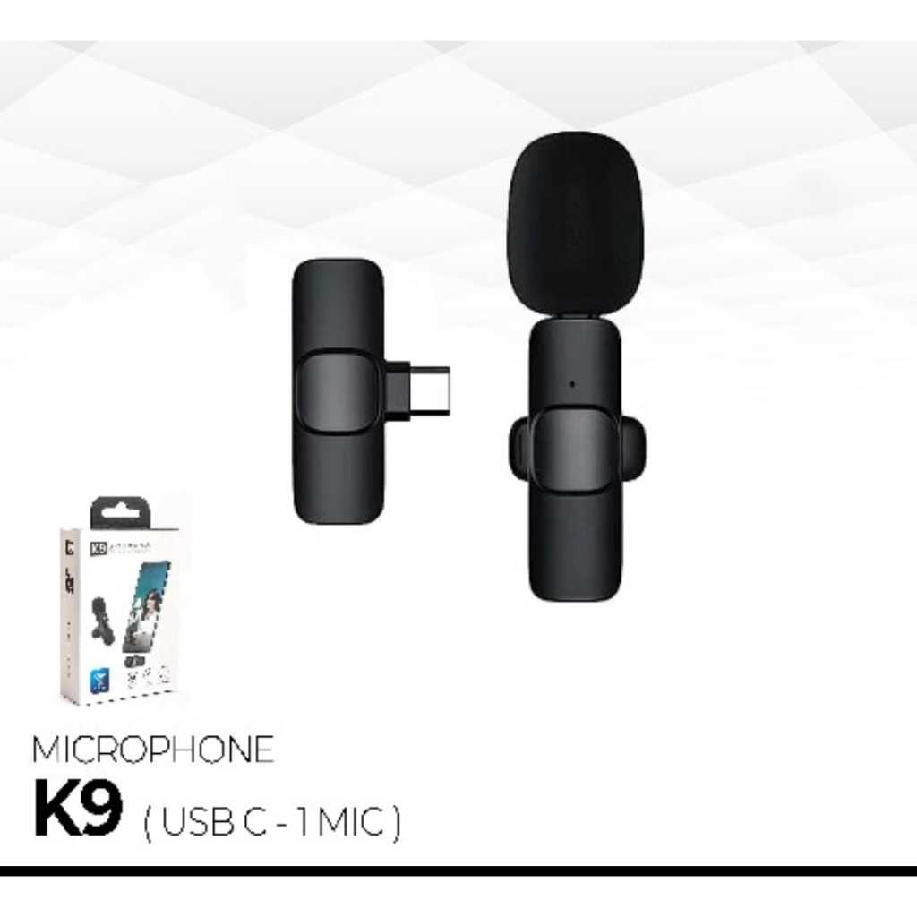 Jual Microphone Mic Clip On Youtuber Shopee Podcast Live Streaming K9 ...