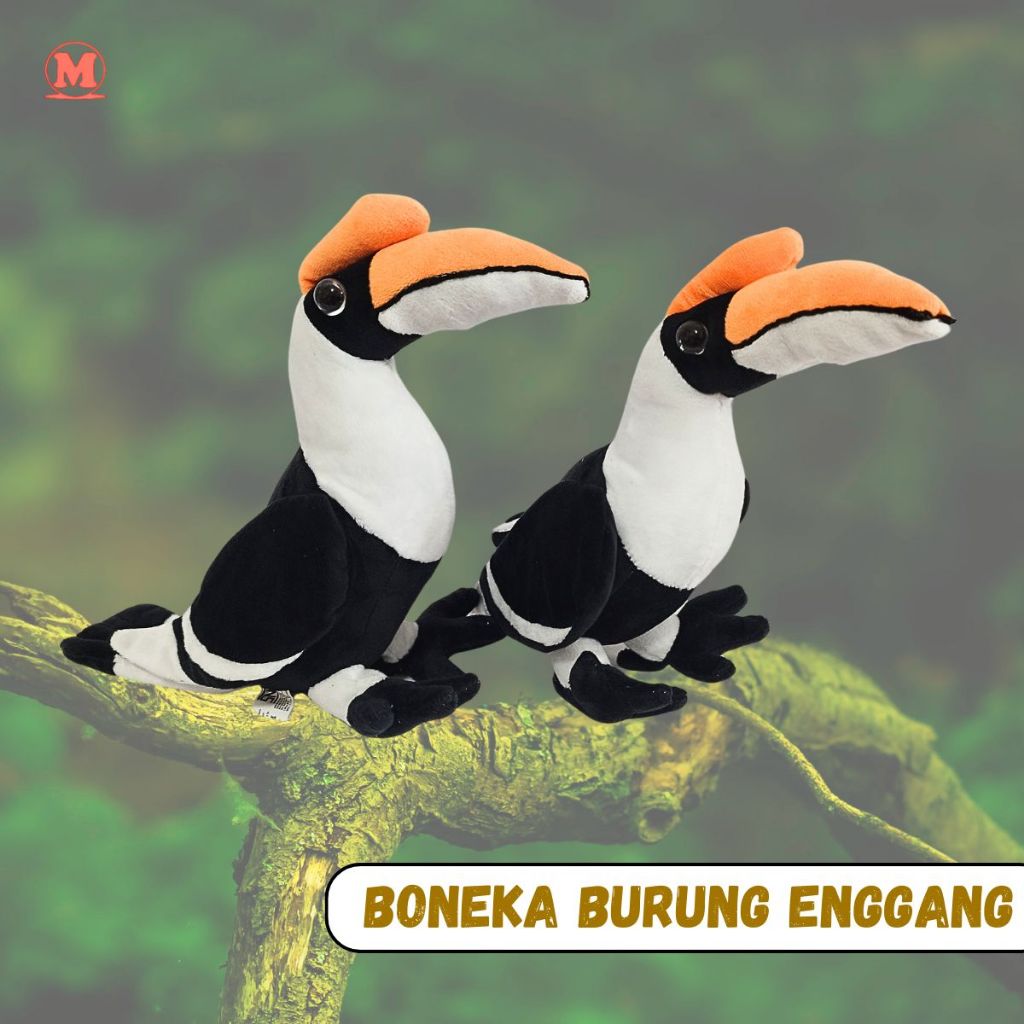 Jual Boneka Burung Enggang Atau Rangkong Khas Kalimantan Mainan Anak ...