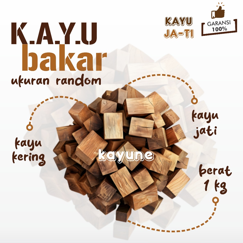 Jual Kayu Bakar Api Unggun Camping Outdoor Dominan Kayu Jati Jawa berat ...