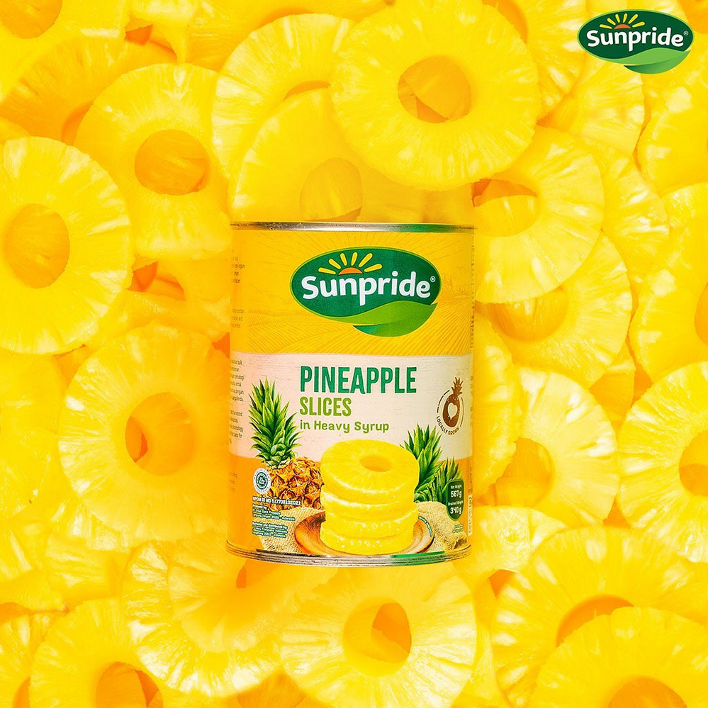 Jual SUNPRIDE Pineapple Slices in Heavy Syrup 567gr nanas irisan dalam ...