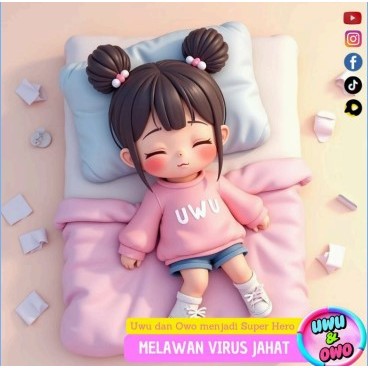 Jual Petualangan Uwu & Owo di Dunia Virus | Shopee Indonesia