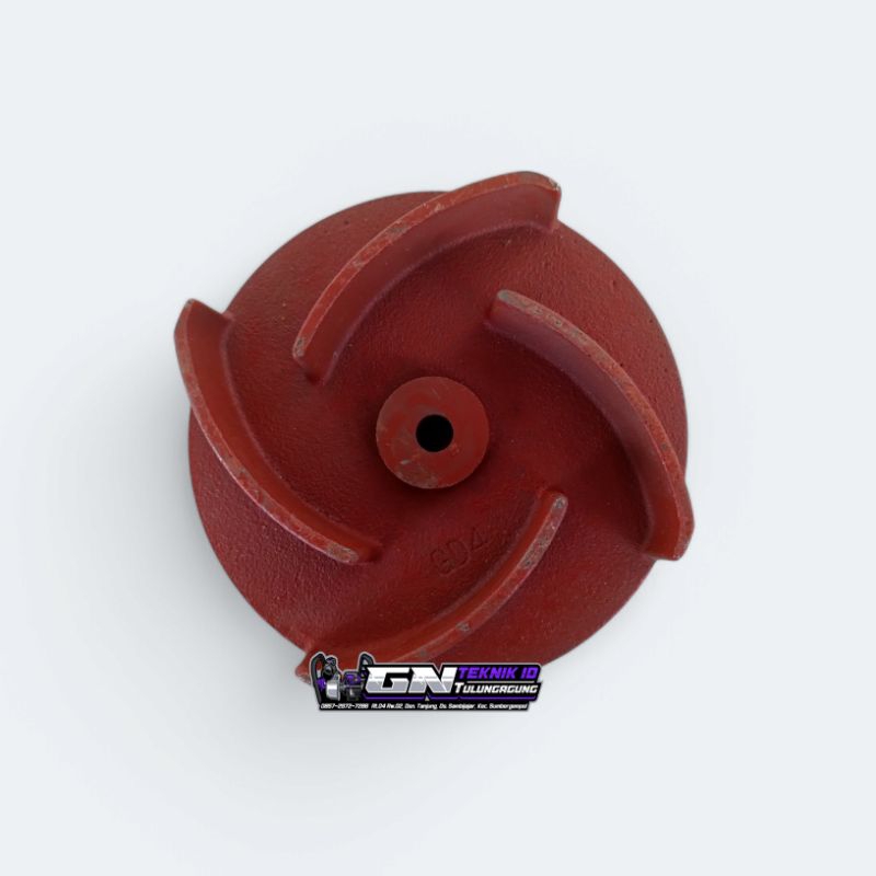 Jual Kipas Impeller alkon disel SNB 80, 4 daun bahan besi cor untuk ...