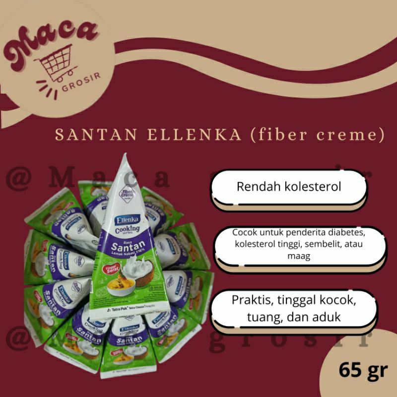 Jual Santan Ellenka 65ml (fiber creme) | Shopee Indonesia