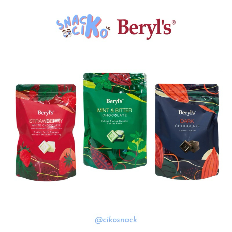 Jual [READY] Beryl’s Chocolate Pouch 280g | Shopee Indonesia