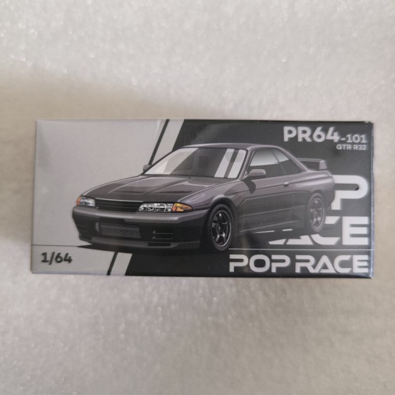 Jual POP RACE NISSAN SKYLINE GT-R R32 GUN GREY METALLIC | Shopee Indonesia