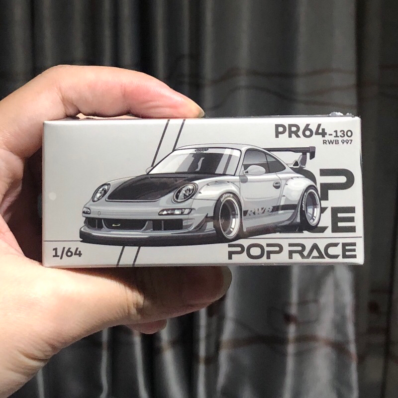 Jual Pop Race RWB 997 Silver | Shopee Indonesia