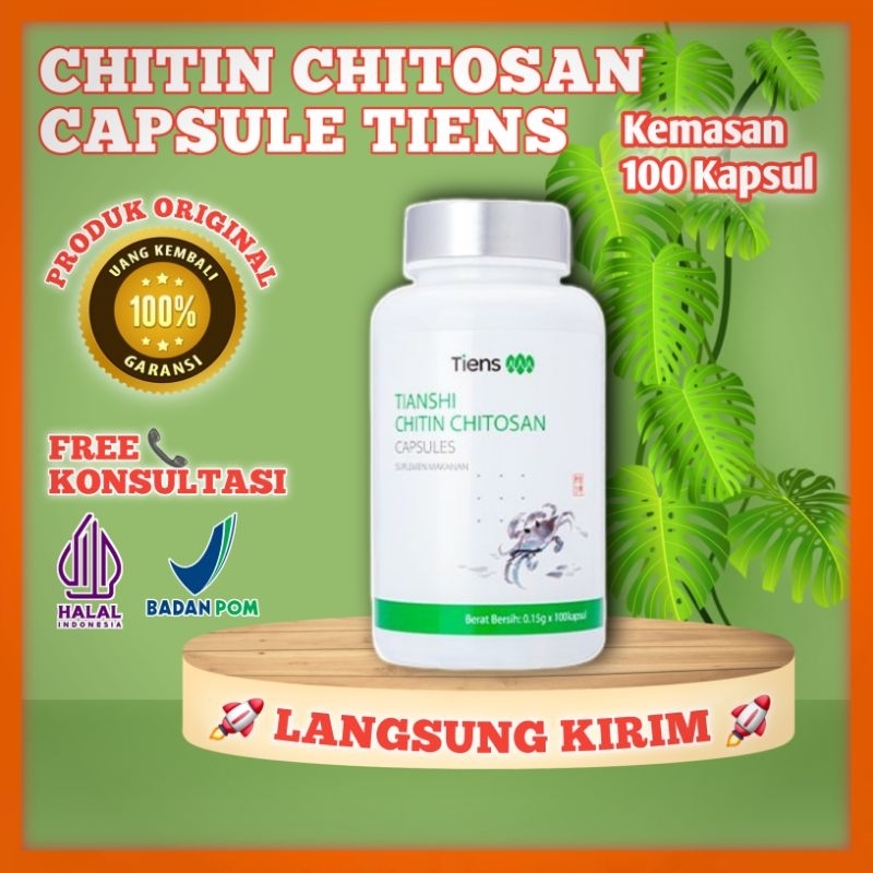 Jual Chitin Chitosan Capsule Herbal TCM Sitin Detoks Maag Kanker ...