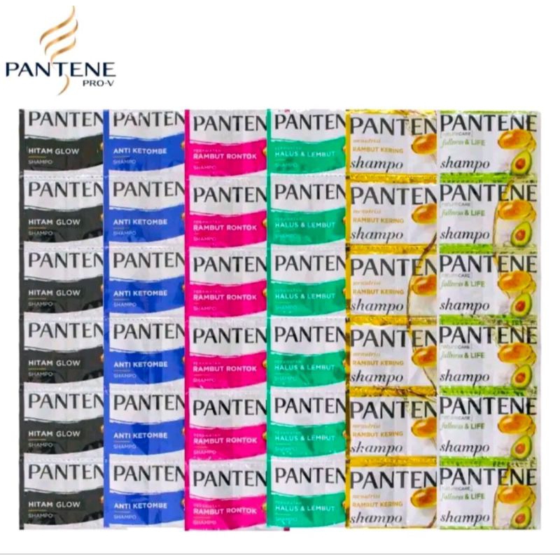 Jual PANTENE SHAMPO RENCENG 9ml × 12 sachet ( 1RENCENG ) | Shopee Indonesia
