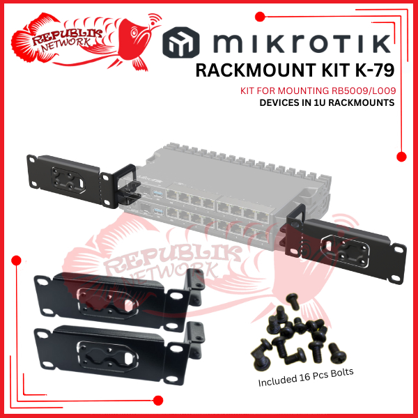 Jual Mikrotik RB5009 Rackmount Kit K-79|Bracket Kupingan RB5009 ...