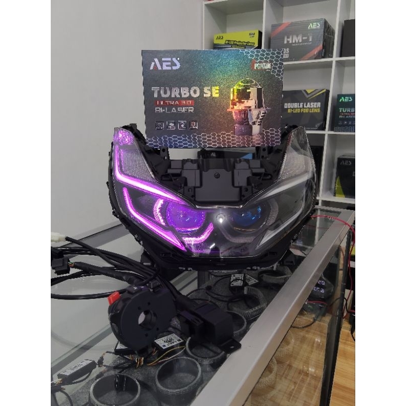 Jual PROJIE PROJECTOR BILED PCX 160 BILED AES TURBO SE BI LASER (MODE ...