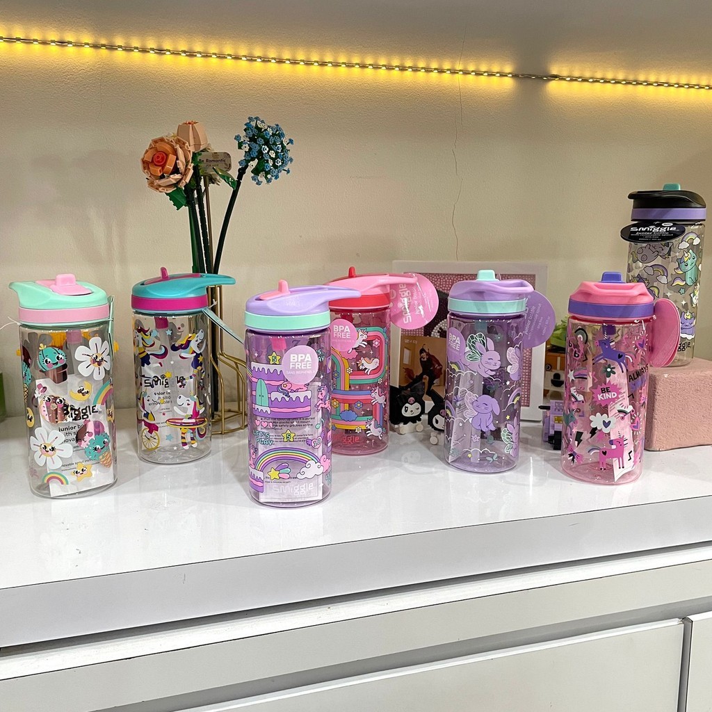 Jual Botol Air Minum Anak Tumbler SMIGGLE Karakter Imut Lucu BPA Free | Shopee Indonesia