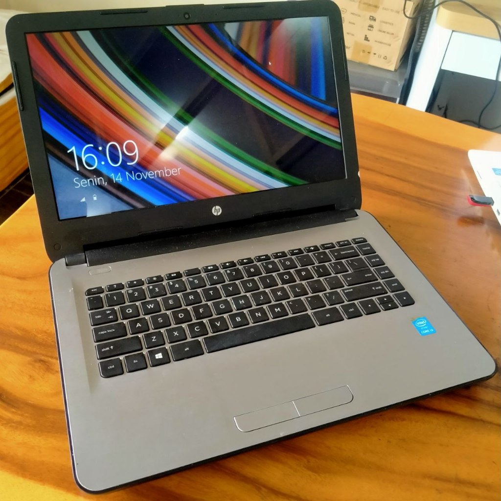 Jual Hp 14-am011TU Intel Core i3-5005U Ram4Gb Hdd 500Gb | Shopee Indonesia