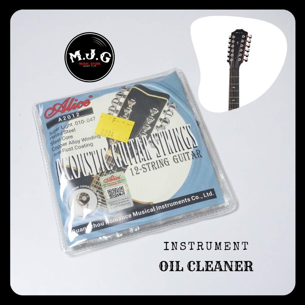 Jual senar gitar akustik Alice folk A2012 12 string senar original ...
