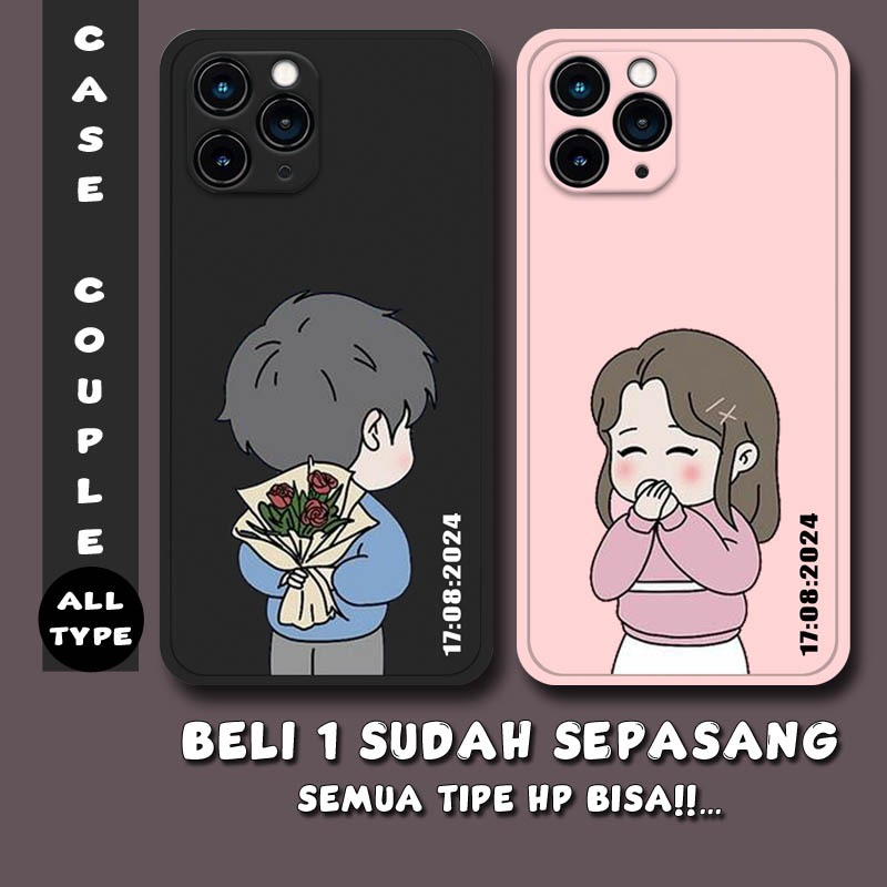 Jual [CC-41] Custom Case Hp COUPLE NAMA BEBAS [ BELI 1 SUDAH DAPAT 2 ...