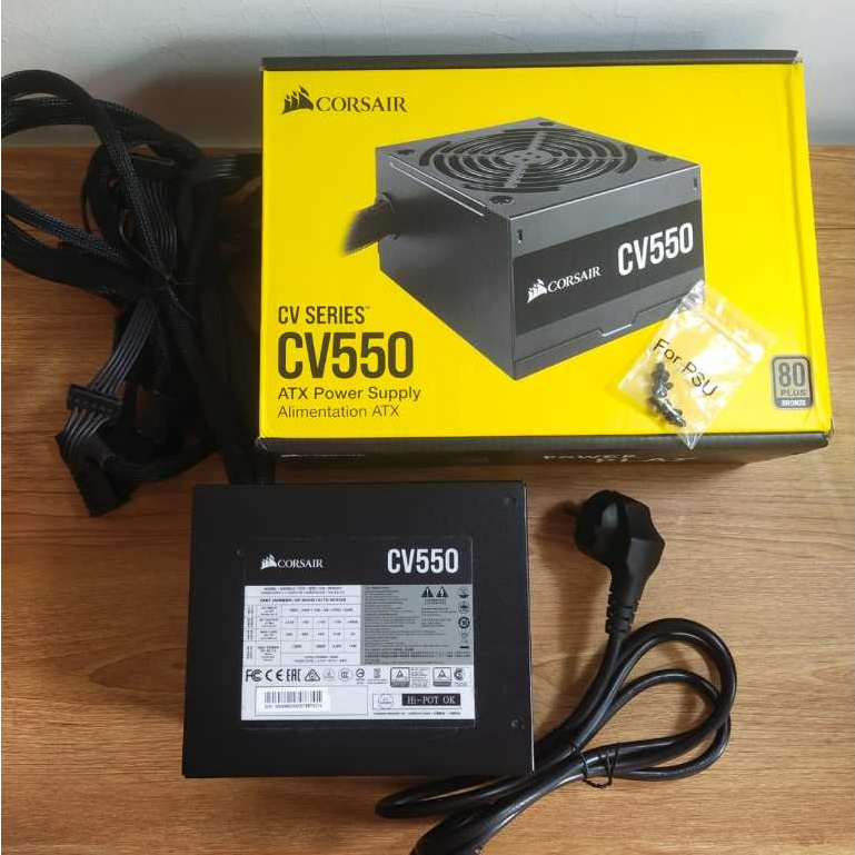 Jual Corsair CV550 550Watt PSU/ Power Supply 550W 80 Plus Bronze | Shopee Indonesia