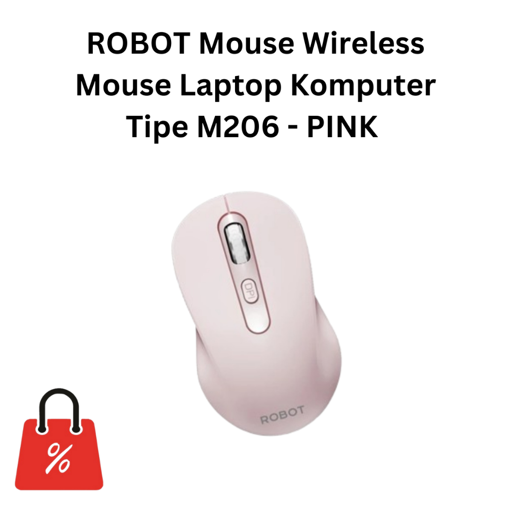 Jual ROBOT Mouse Wireless Mouse Laptop Komputer Koneksi USB 2.4G Tanpa ...