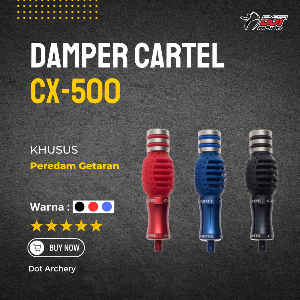 Jual Damper Panahan Cartel CX 500 | Peredam Getaran Stabilizer Busur ...