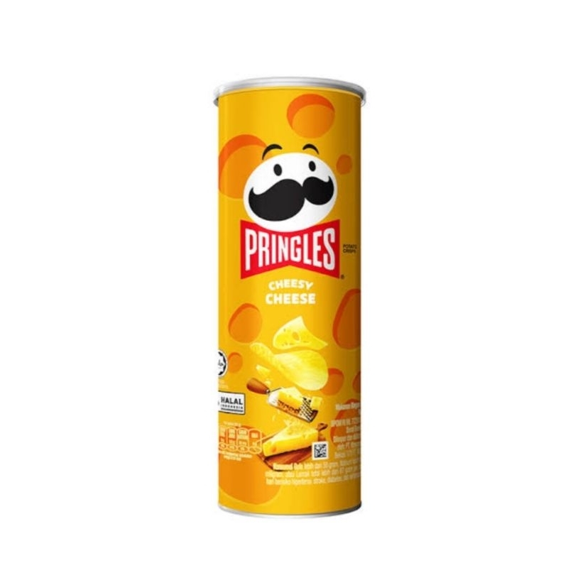 Jual Pringles Rasa Keju / Cheesy Cheese 102 gram | Shopee Indonesia