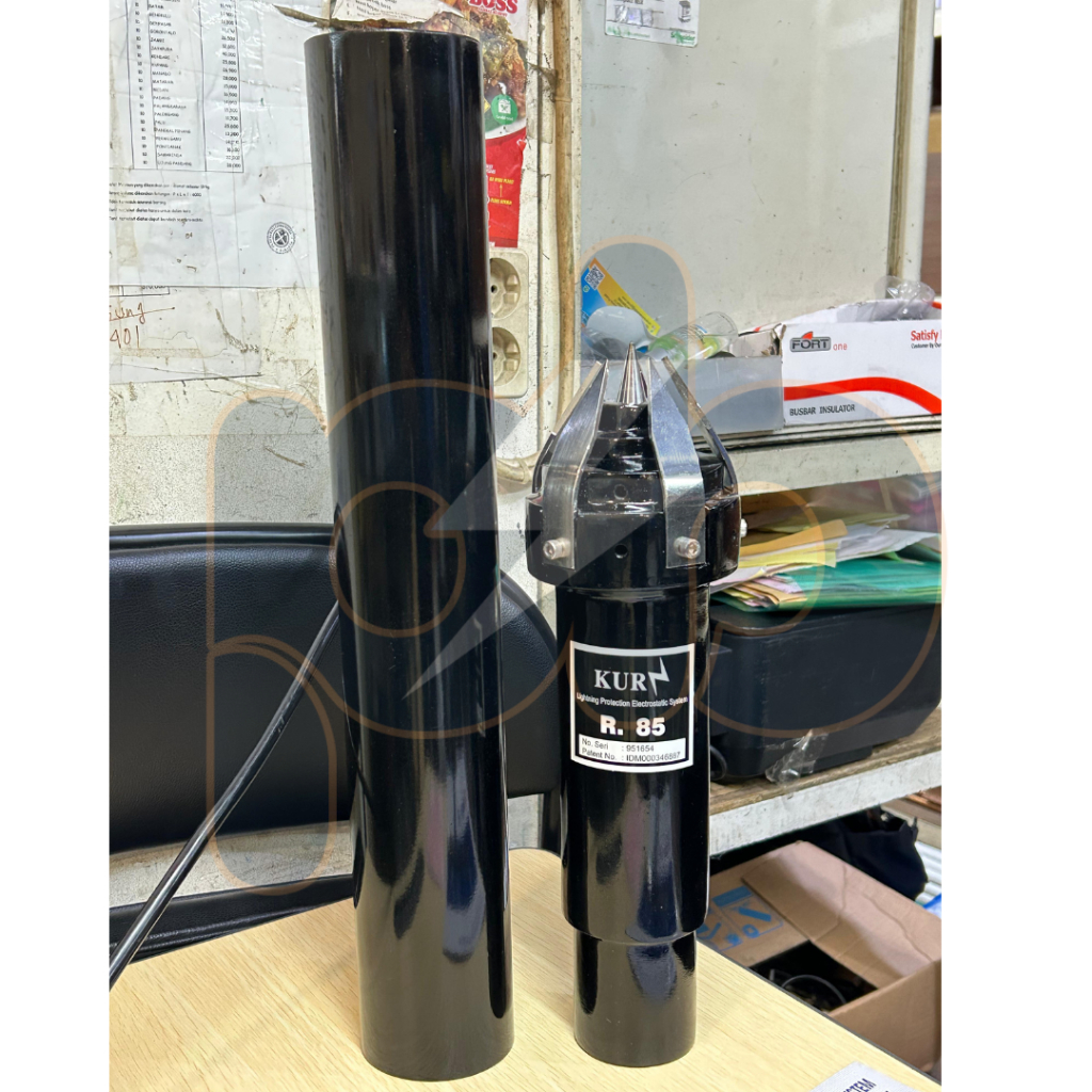 Jual Anti Petir KURN Lightning Protection R85 / Antena Penangkal Petir ...