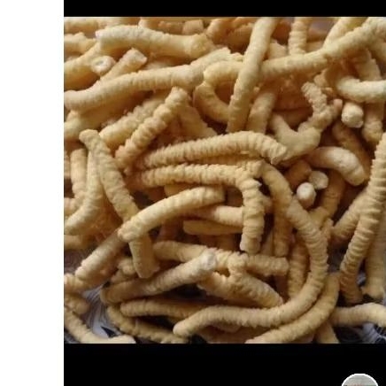 Jual ulat sutra snack / ulat sutera keju/ ulat sutra jajanan gurih/ulat ...