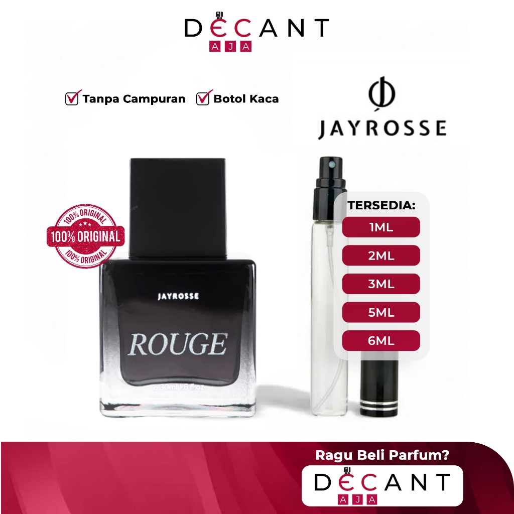 Jual Decant Rouge by Jayrosse - Share In Jar / Tester Original / Travel ...