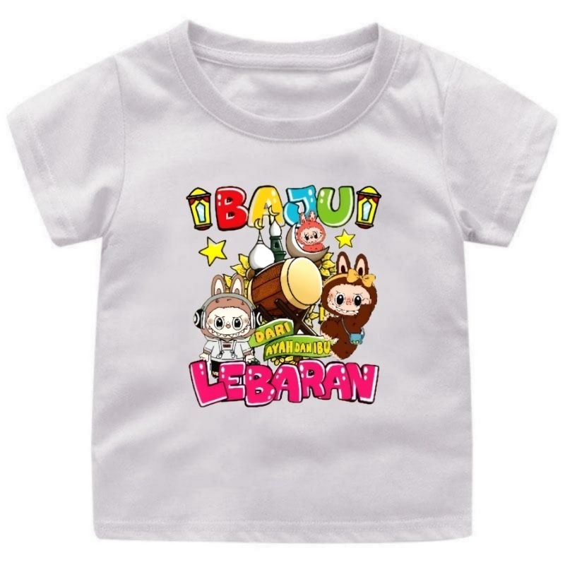 Jual Baju kaos Atasan Labubu lebaran baju lebaran labubu anak dan Dewasa | Shopee Indonesia