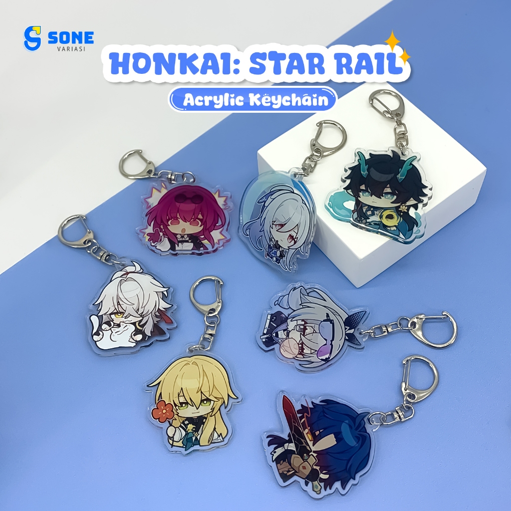 Jual Gantungan Kunci HSR Acrylic – Keychain Honkai Star Rail Karakter ...
