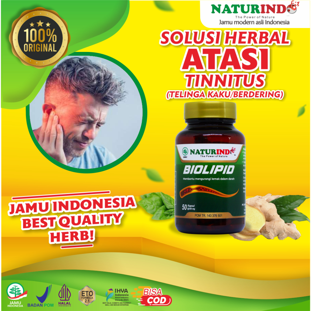 Jual Obat Herbal Infeksi Nyeri Sakit Telinga Tinnitus Budeg Conge ...