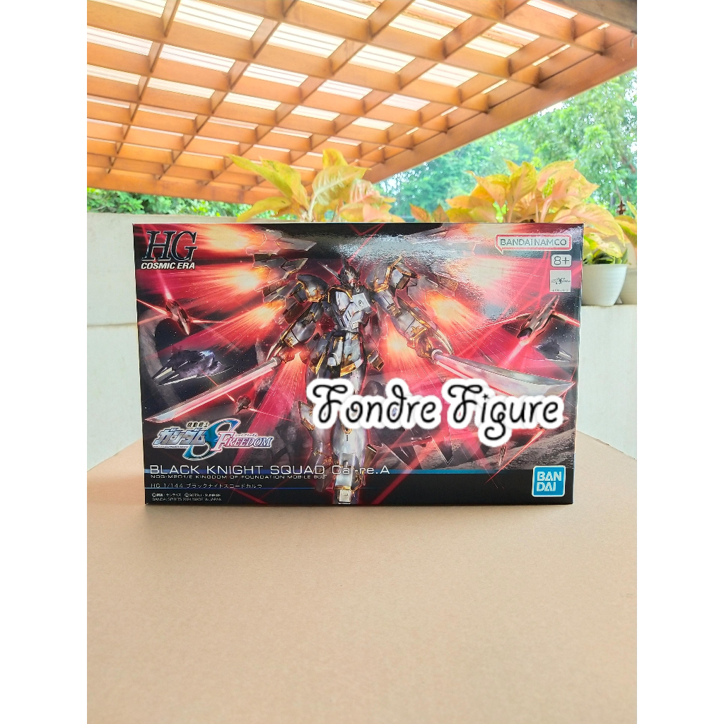 Jual ORIGINAL HG 1/144 BLACK KNIGHT SQUAD CAL-RE.A GUNDAM BANDAI MOKIT MODEL KIT | Shopee Indonesia