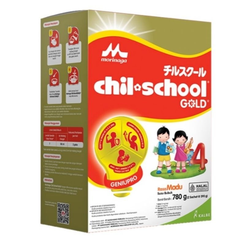 Jual Morinaga Chil School 4 Susu Pertumbuhan Anak 3-12 Tahun - Madu 780gr | Shopee Indonesia