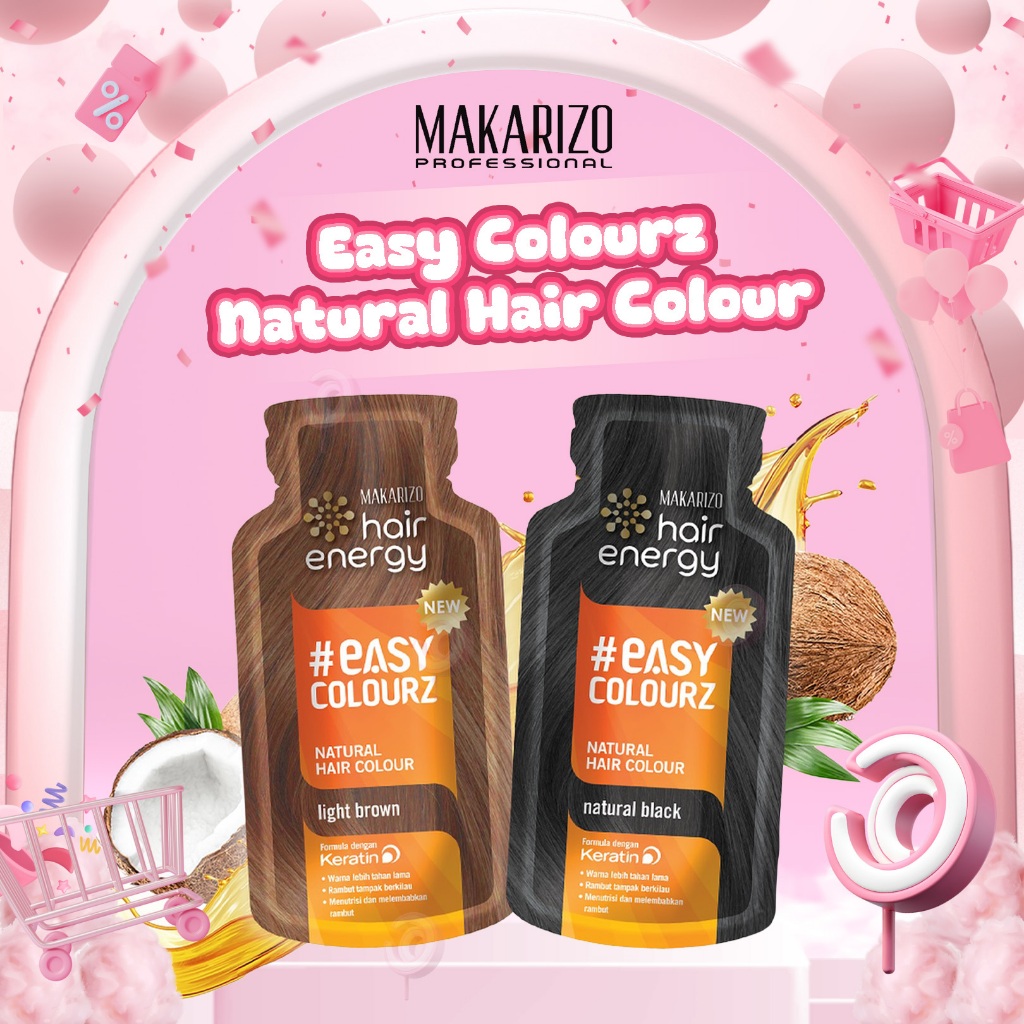 Jual MAKARIZO - HAIR ENERGY EASY COLOURZ ( 26 ml ) - Pewarna Rambut ...