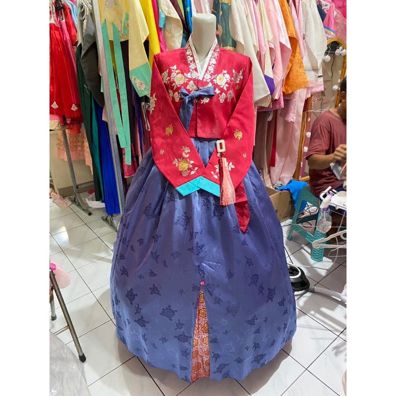 Jual Hanbok NEW Hanbok Modern The Tale Lady Ok Hanbok Royal Hanbok ...