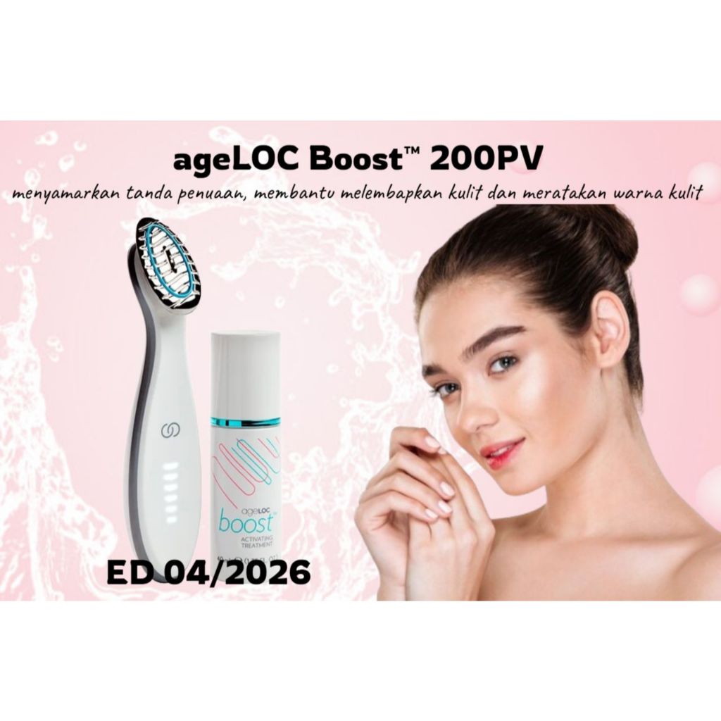 Jual NU SkIn ageLOCCC Paket Alat Boost + Activating Boost Serum Treatment / Paket Alat Spa Wajah ...