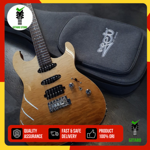 Jual Gitar JET JS-45 Elite Fireburst Electric Guitar Jet JS45 Fire ...