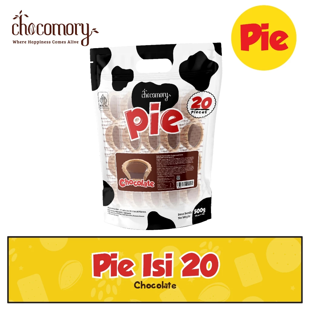 Jual Chocomory Chocolate Pie isi 20 500g | Shopee Indonesia