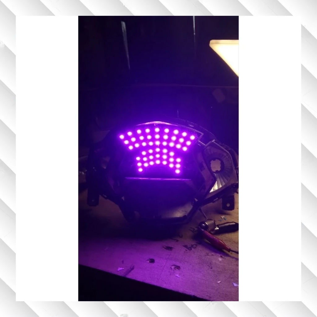 Jual Stoplamp Lampu rem lampu running beat fi 5 tr 8 mode otomatis PNP ...
