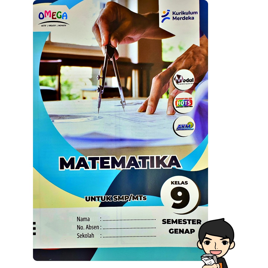 Jual LKS MATEMATIKA SMP KELAS IX 9 SEMESTER 2 2024-2025 | KURIKULUM MERDEKA KURMER | OMEGA ...