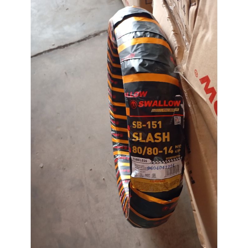 Jual Ban SWALLOW SLASH SB-151 ( 80/80-14 ) | Shopee Indonesia